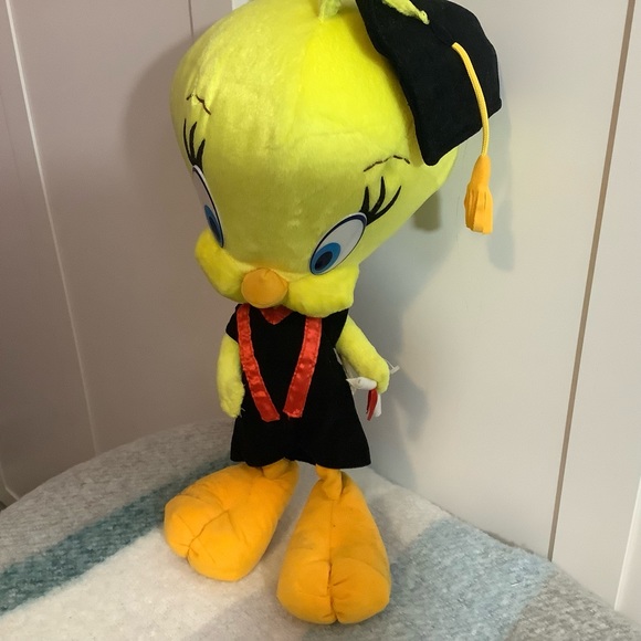 Warner Bros. | Toys | Tweedy Birds Stuffed Graduation Plus Looney Tunes ...
